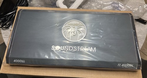 SOUNDSTREAM T1.4000DL AMP BASS 4000W SUBWOOFERS TARANTULA AMPLIFIER ...