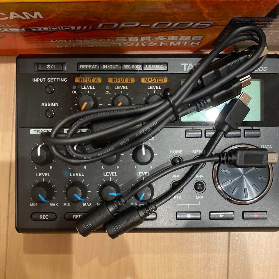 USED Tascam DP-006 Digital Pocket Studio 6Track Multitrack Recorder | eBay
