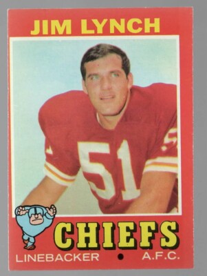 1971 Topps Football JIM LYNCH #222 SET BREAK EX++ SEE SCAN | eBay