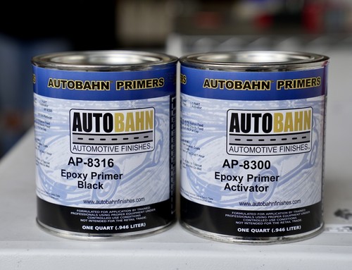 Autobahn AP8316 Automotive DTM Epoxy Primer QUART KIT BLACK 1:1 MIX | eBay