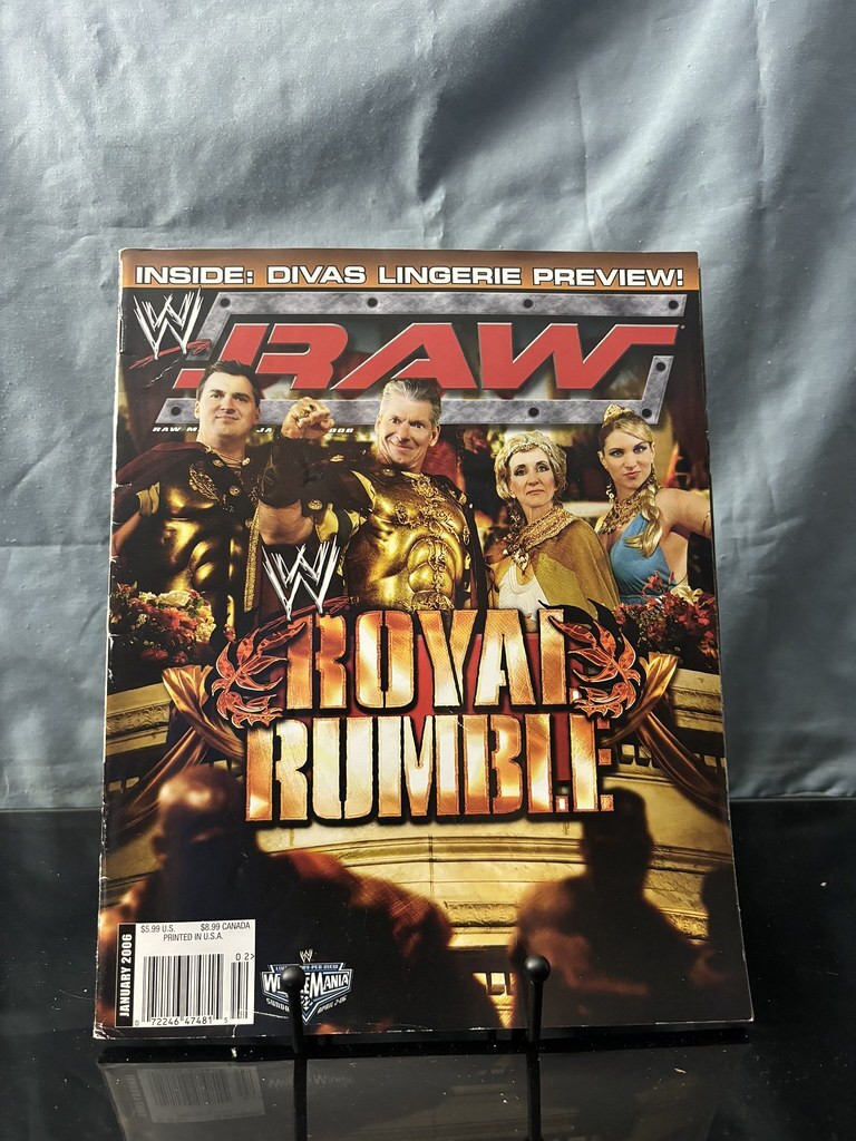 WWE WWF Raw Magazine Royal Rumble 2006 SEE DESCRIPTION | eBay