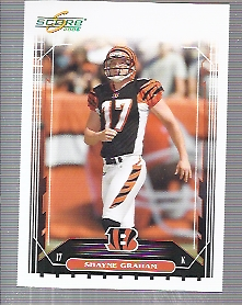 2006 Score Football Card #293 Shayne Graham Rookie | eBay