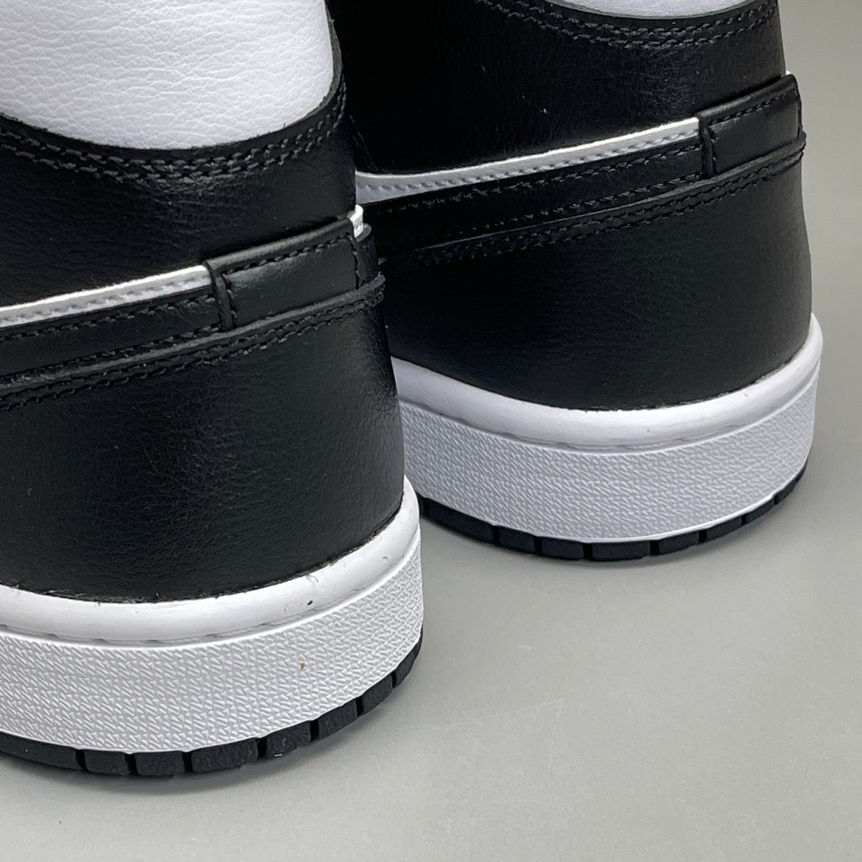 NIKE AIR JORDAN 1 Mid Panda Women's Sz 9.5 Black / White DV0991-101 ...