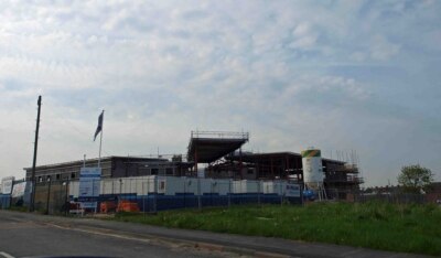 Photo 6x4 Building the new Edlington Centre Conisbrough Construction of ...