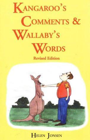 Kangaroo's Comments and Wallaby's Words: Aussie Word Book 9780781807371 ...