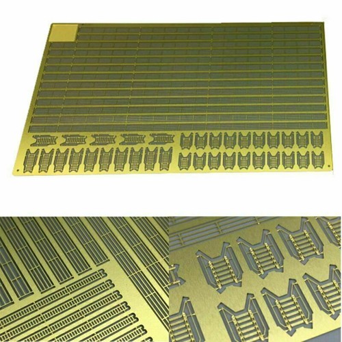 Photo-Etched PE Handrail & Ladder for 1/350 Scale Model Ship Kit ...