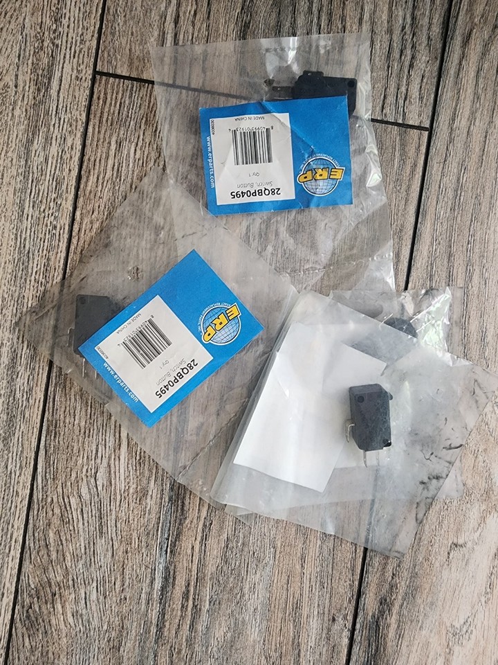 ES16802, 28QBP0494, 28QBP0495, 80-387 MICRO SWITCH (4) NEW /SEALED * | eBay