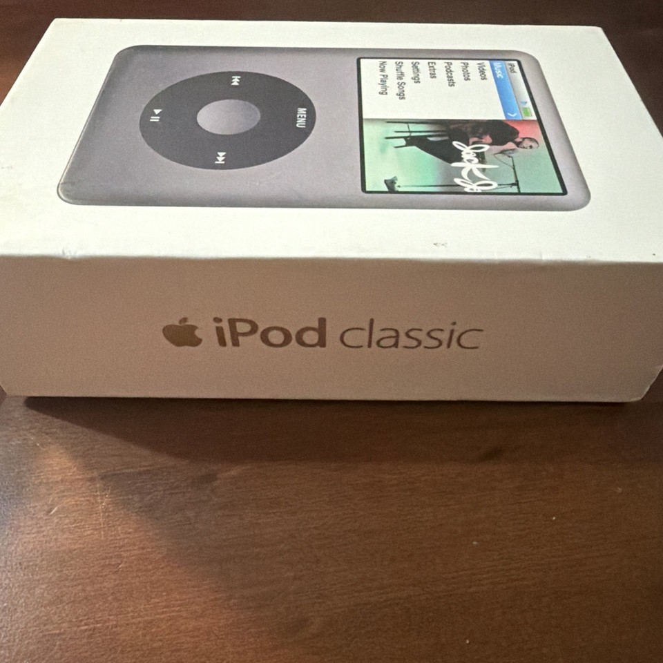 Apple iPod classic 7th Gen 120 GB MP3 Player Factory Reset Bundle Case ...