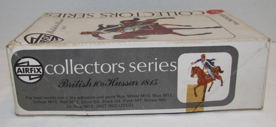 Airfix British 10th Hussar Calvary 1815 Model Kit 54mm | eBay