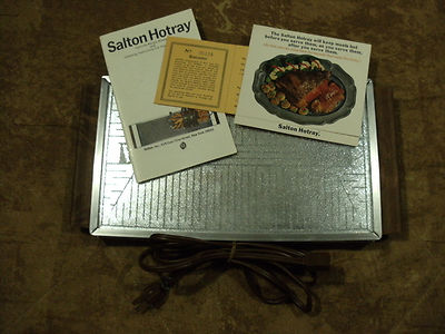 Vintage Salton Hotray Model H110 Elite Warmer Buffet hot plate with ...