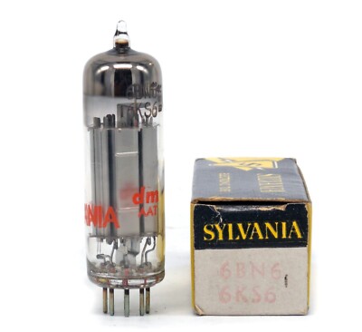 6BN6 SYLVANIA NOS Tube Valvula 진공관 真空管 电子管 Röhre Valvola Lampe TSF ...
