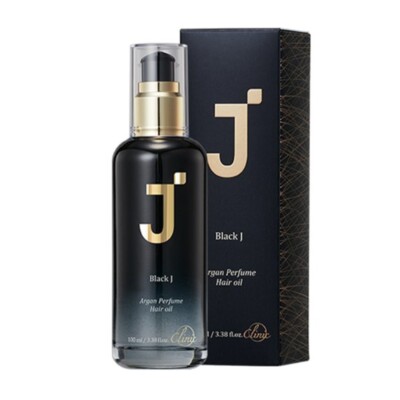 [J'SOOP] Black J Argan Perfume Hair Oil - 100ml / Free Gift | eBay