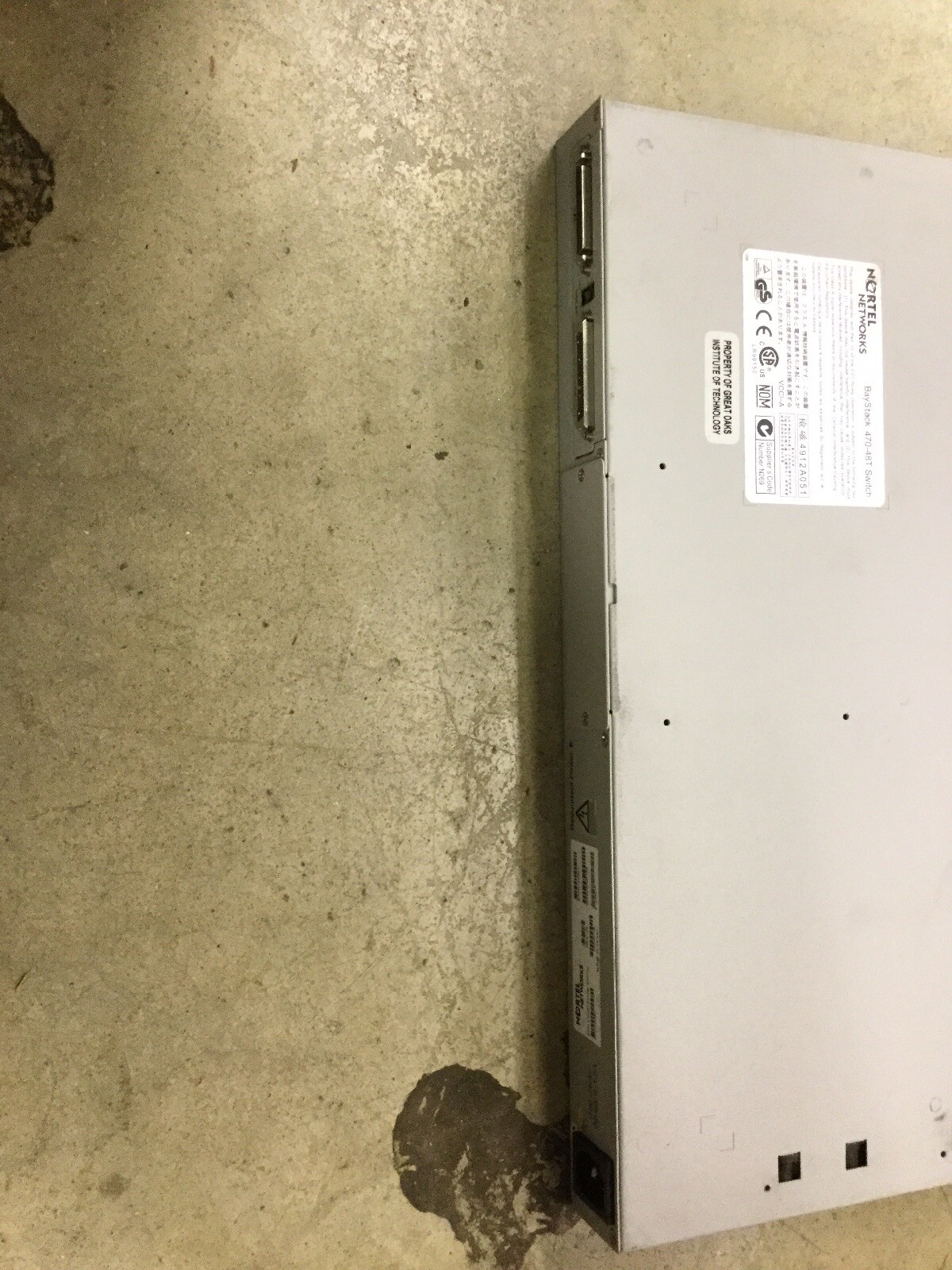 Nortel Networks BayStack 470-48T Switch (AL2012A34) 48-Ports [PD23-3 ...