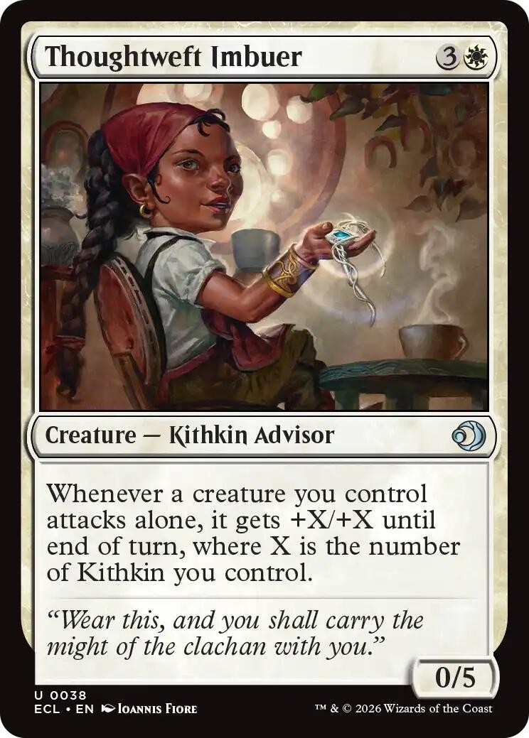 Thoughtweft Imbuer Lorwyn Eclipsed Regular for sale online | eBay