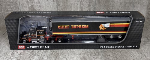1/64 DCP by First Gear Mack Super-Liner Chief Express Semi Truck ...
