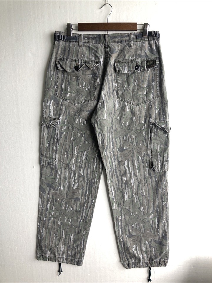 VINTAGE Liberty Realtree Trousers 32x32 Ripstop Camo Cargo Workwear ...