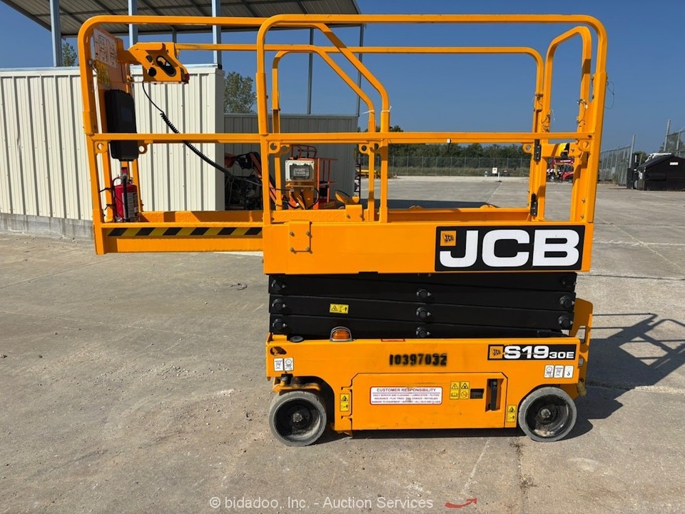 2023 JCB S1930E 19' Electric Scissor Lift Man Aerial Platform Manlift bidadoo | eBay