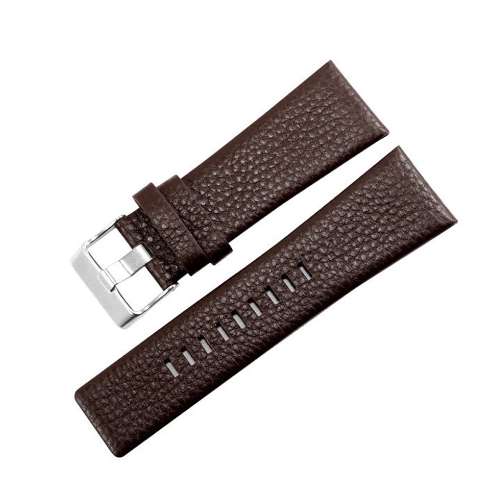24/26/27/28/30/32mm Leather Strap For Diesel DZ Watches Watch Band ...