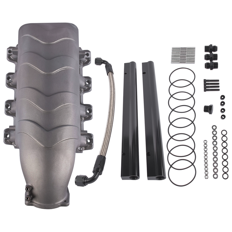 Intake Manifold EFI LS Hi-Ram Multi-Port for Chevy GM LS3 L92 Small ...