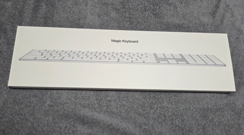 GENUINE Apple Magic Keyboard with Numeric Keypad A1843 - Open Box | eBay