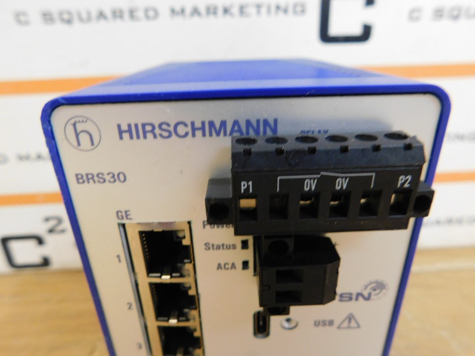 Hirschmann BRS30-12TX BOBCAT Rail Switch used CSQ | eBay