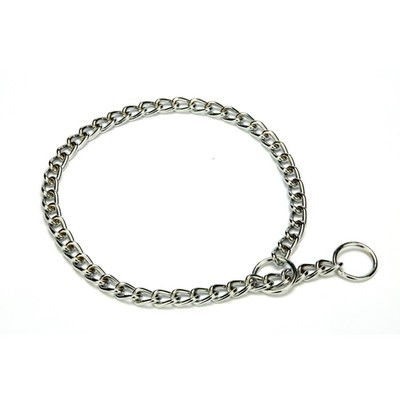 Hamilton Heavy Choke Chain Dog Collar 24" 4mm Steel Training Slip ...