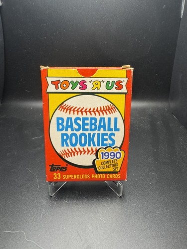 Toys R Us Topps Baseball Rookies 1990 Complete Collectors Card Set w ...