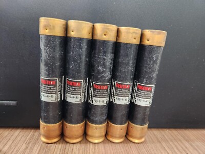 Lot of 5 Bussmann Fusetron FRS-R-45 Dual-Element Time Delay Class RK5 ...