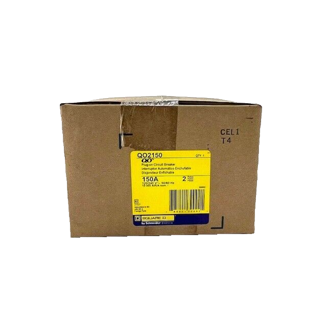 NIB - Square D - QO2150 - Mini Circuit Breaker - 150 A, 1-Phase, 240V ...