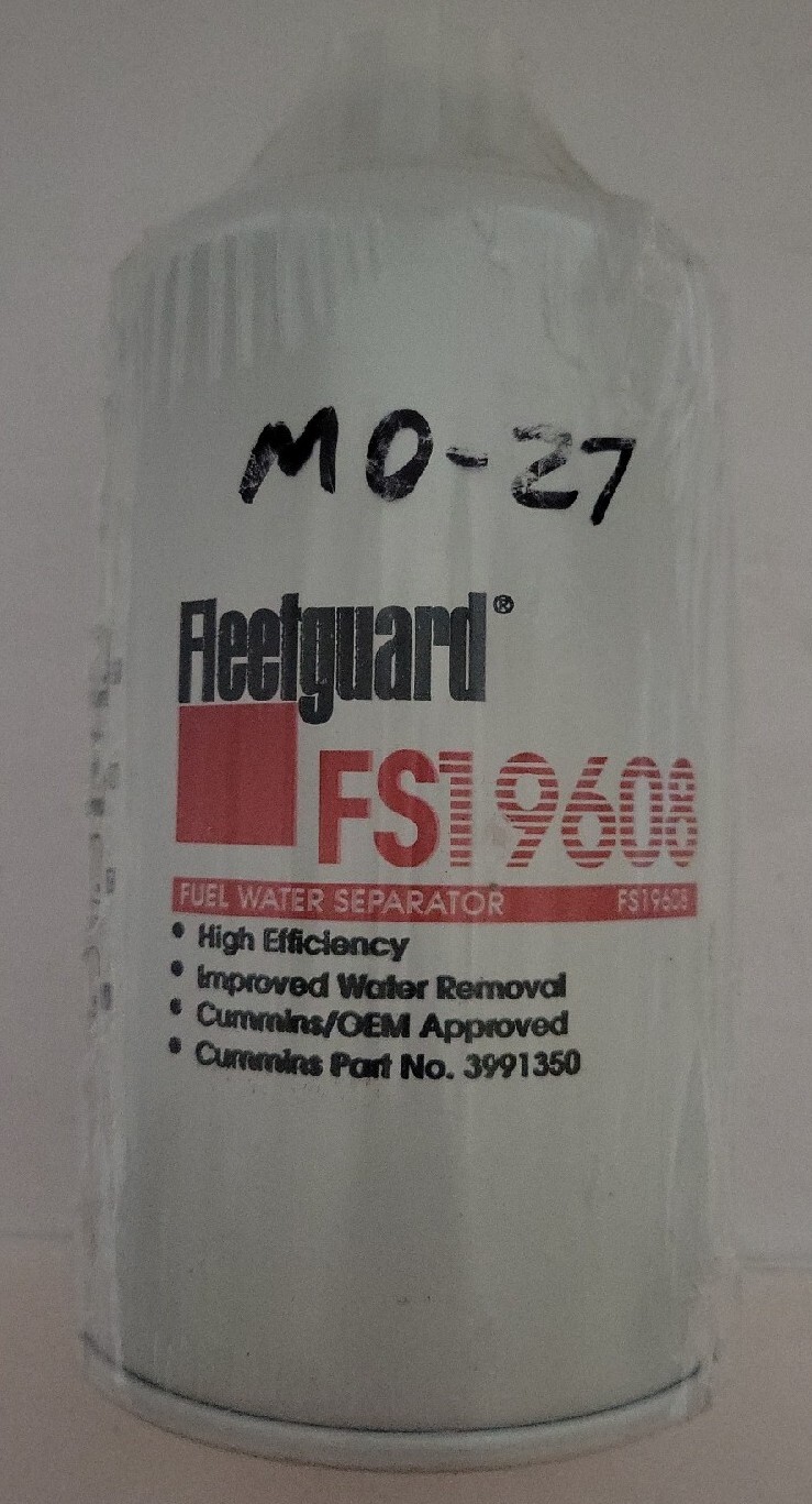 FLEETGUARD FS19608 - Fuel filter cross reference