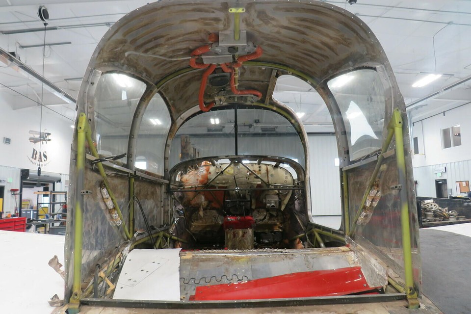 Mooney M20B Fuselage & Wing w Airworthiness, Bill of Sale, Data Tag ...