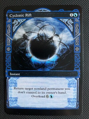 Cyclonic Rift - - Altered Art - - Commander - EDH - | eBay