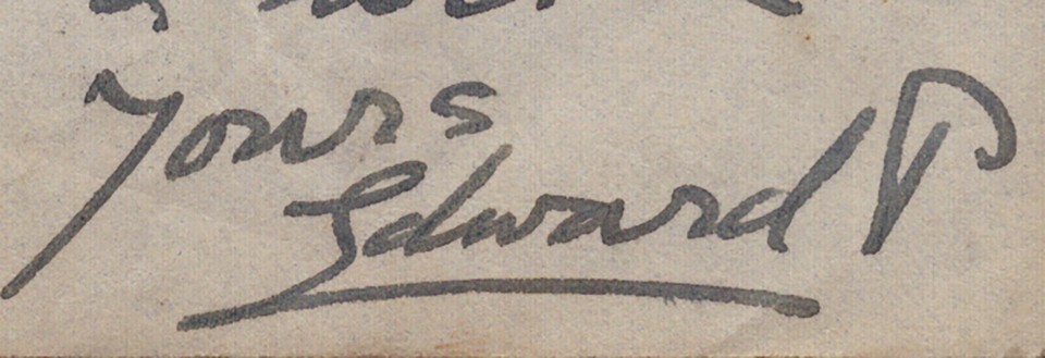 KING EDWARD VIII - AUTOGRAPH LETTER SIGNED 10/30/1925 | eBay UK