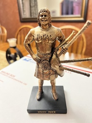 REDUCED! “Rowdy" Roddy Piper Legends Replica Bronze Statue WWE Buy It ...