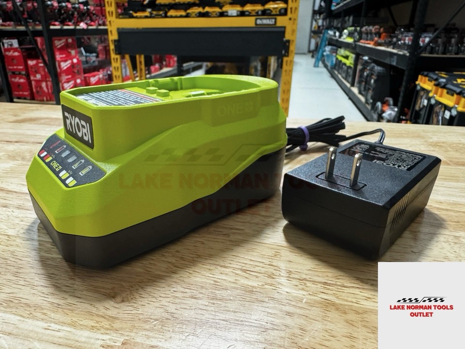 Brand NEW Genuine RYOBI ONE+ 18V Lithium-Ion Battery Charger PCG002 | eBay