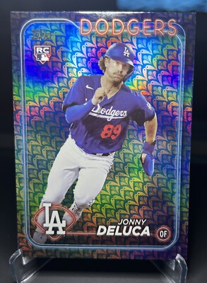 2024 Topps Series 1 #223 Jonny Deluca Holiday Foil Variation | eBay