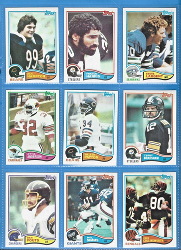 1982 Topps Football Complete Set 528/528 Cards - EX/MT FREE Shipping | eBay