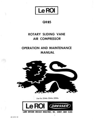 Air Compressors - Leroi Compressor