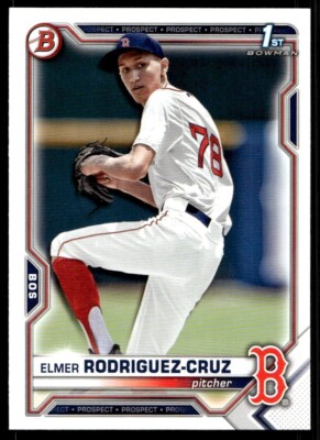 2021 Bowman Draft Elmer Rodriguez-Cruz G525 Boston Red Sox #BD-37 | eBay