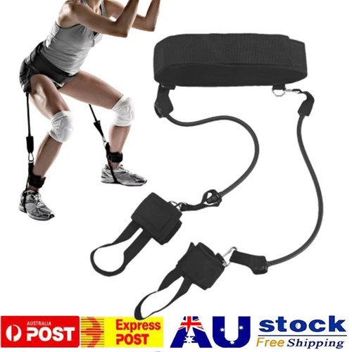Vertical Jumping Trainer Jump Resistance Bands Leg Strength Basketball ...