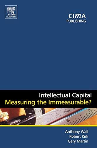 Intellectual Capital: Measuring the Immeasurable?, Anthony Wall, Robert ...