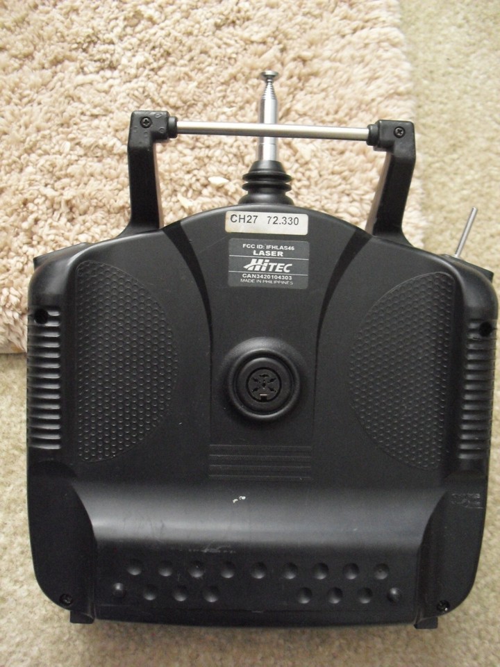 Hitec Laser 4 FM Transmitter Airplane Remote Radio Control System | eBay