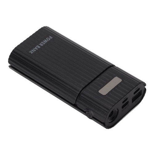 (Black) DIY USB Power Bank Kit Convenient Professional Reliable 2X | eBay