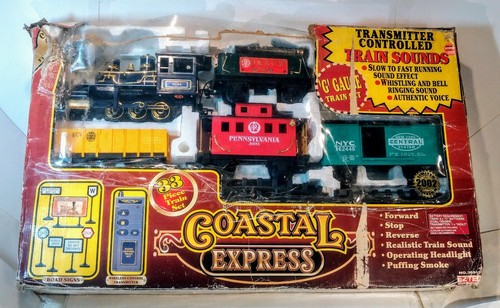 COASTAL EXPRESS Radio Control Train Set / G Gauge / Sounds and Smoke | eBay
