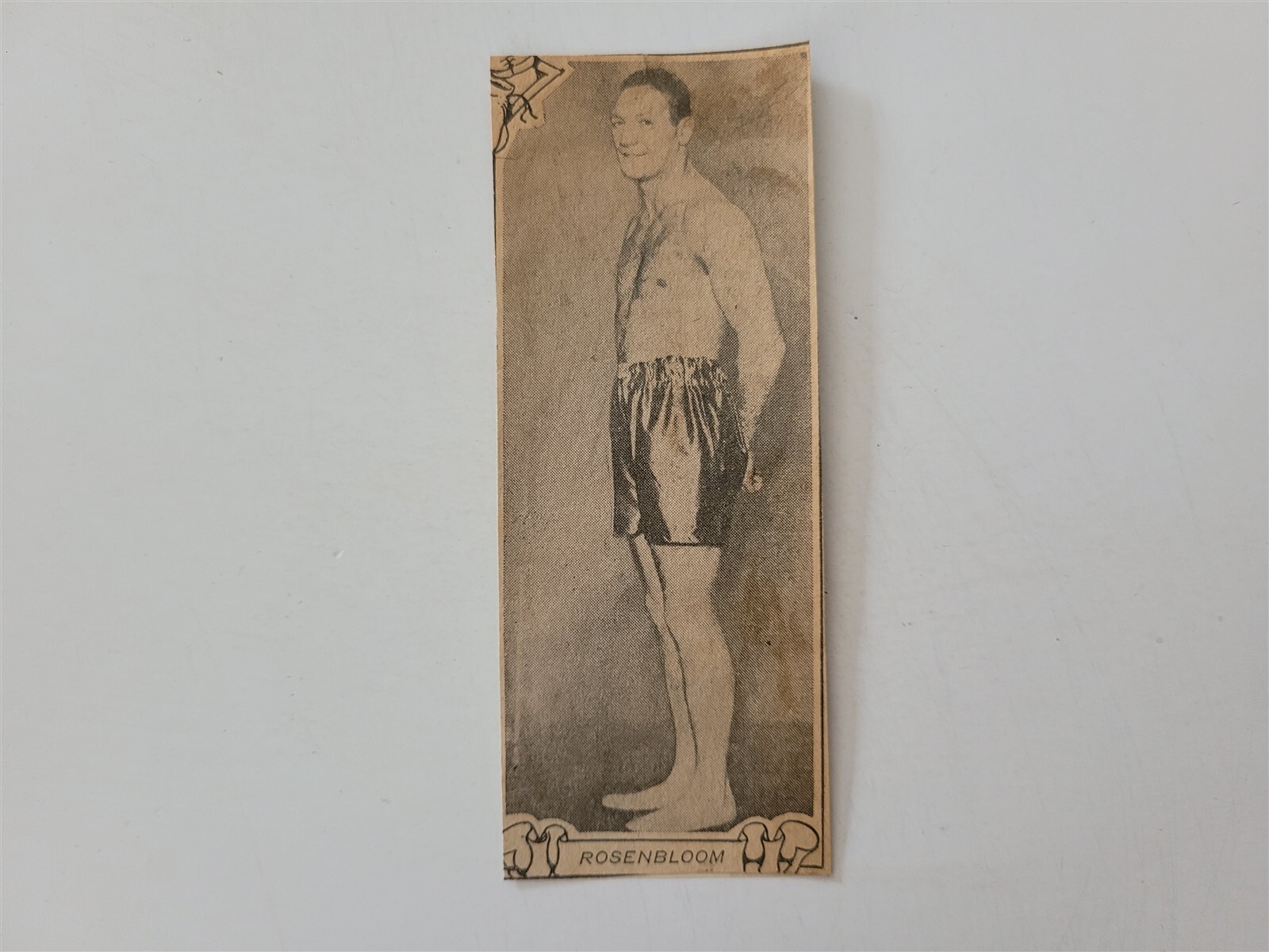 Maxie Rosenbloom Boxing 1931 Panel RARE! | eBay