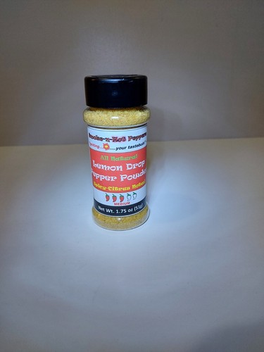 Lemon Drop (Aji Limon') Chile Pepper Powder~ Smoke-n-Hot Peppers..FREE ...