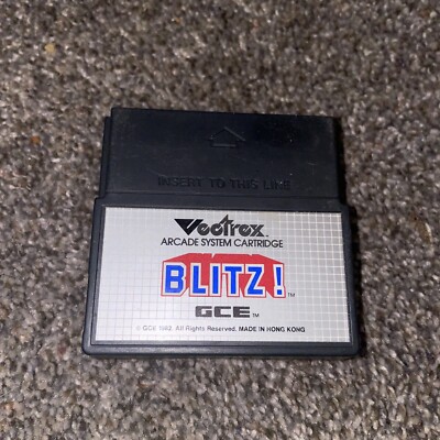 Blitz Action Football (Vectrex, 1982) FREE SHIPPING | eBay