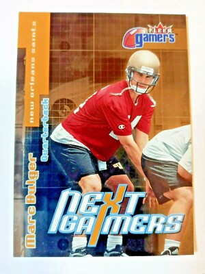 2000 FLEER GAMERS - MARC BULGER RC - NEW ORLEANS SAINTS #114 | eBay