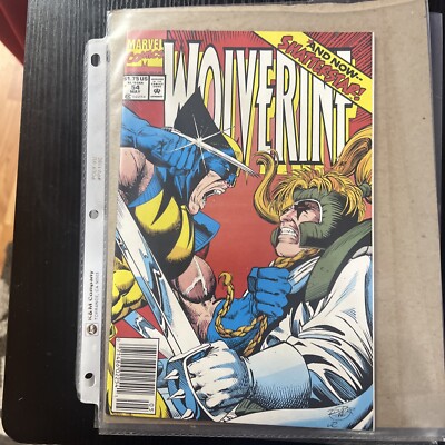 Marvel Comics Wolverine no 54 Shatterstar | eBay