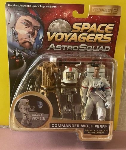 Space Voyagers AstroSquad Series 2 Commander Wolf Perry Action Figure ...